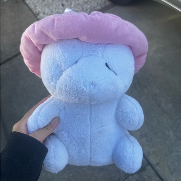 Toys | White Mashimaro Anime 16 Rabbit Pink Hat Plush Stuffed Toy Plush ...